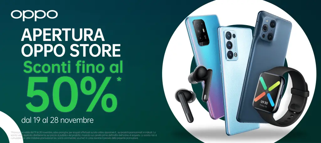 OPPO Store: e-commerce dedicato al mondo OPPO