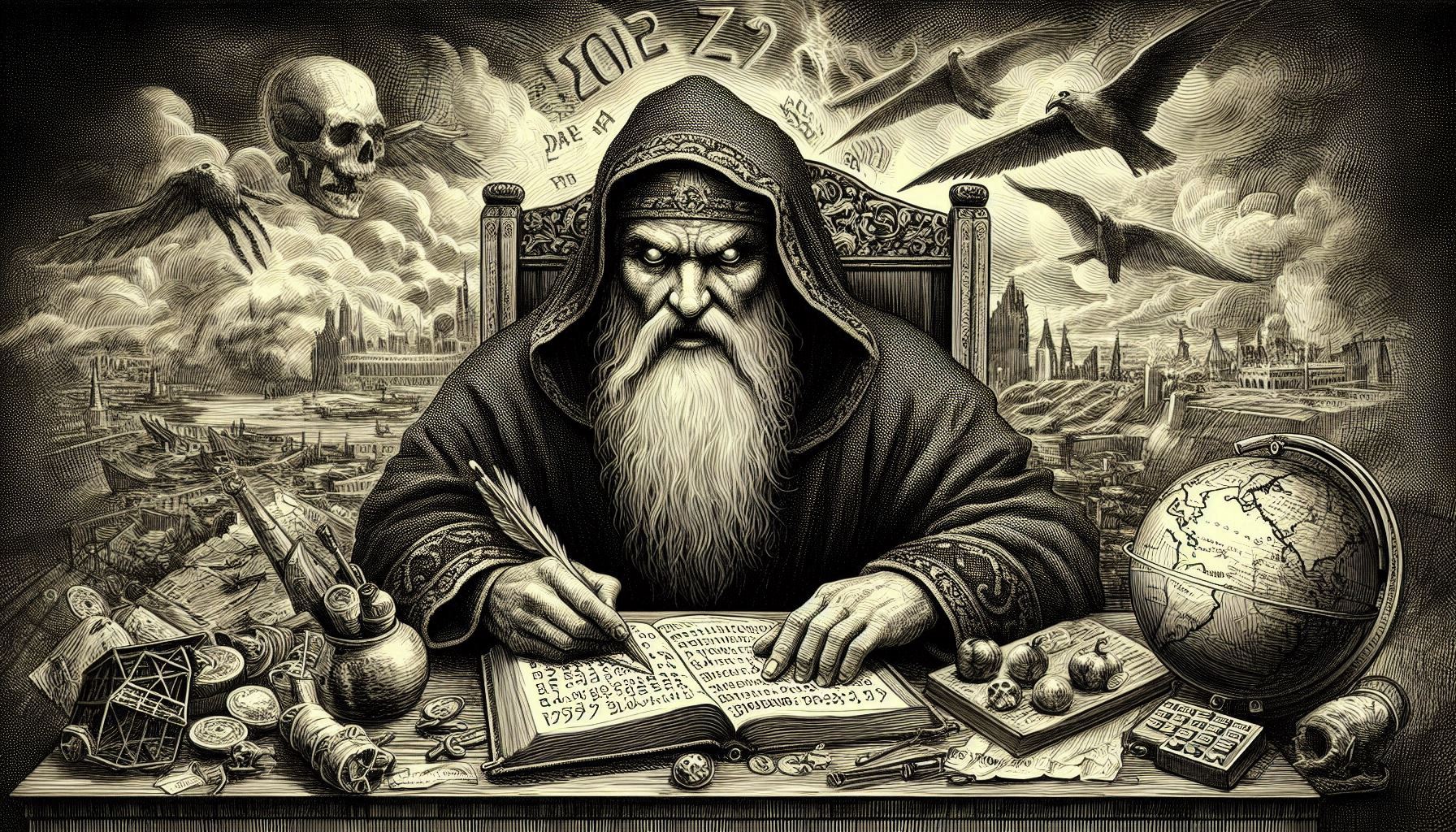 Nostradamus: gli avvertimenti inquietanti per il 2025