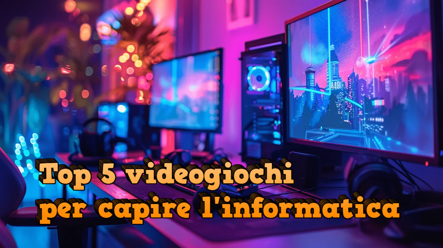 Videogiochi: i top 5 per capire meglio l'informatica